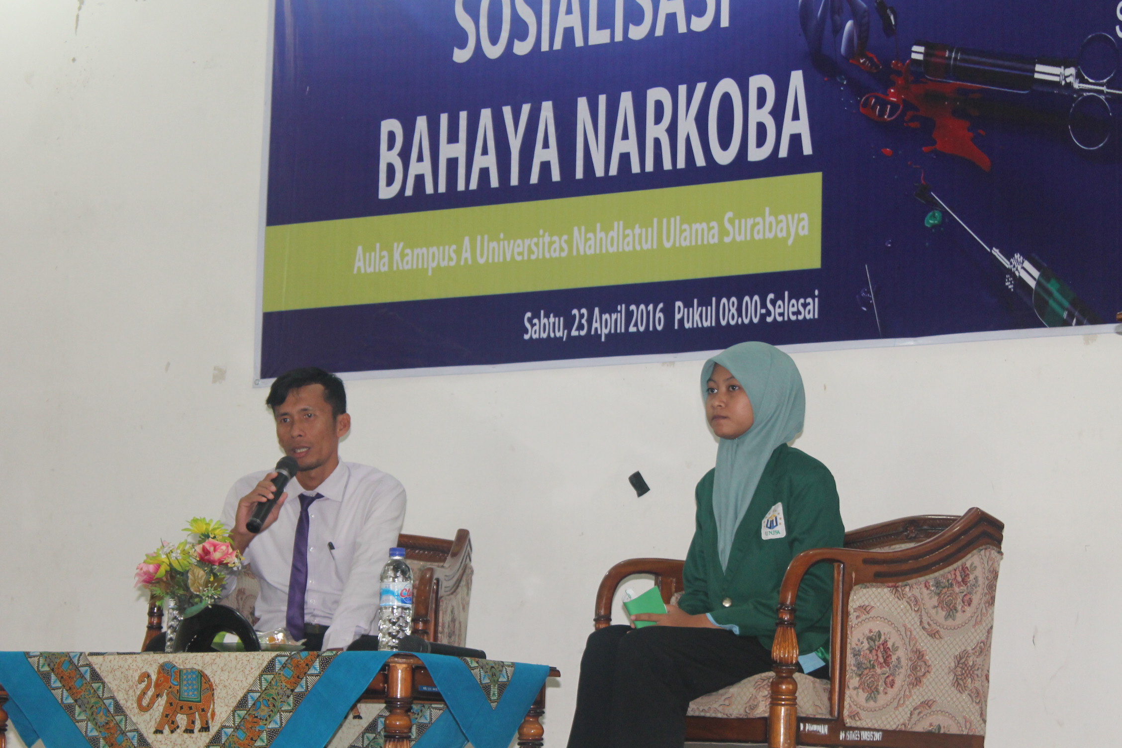 UKM RAN Adakan Sosialisasi Bahaya Narkoba - UNUSA