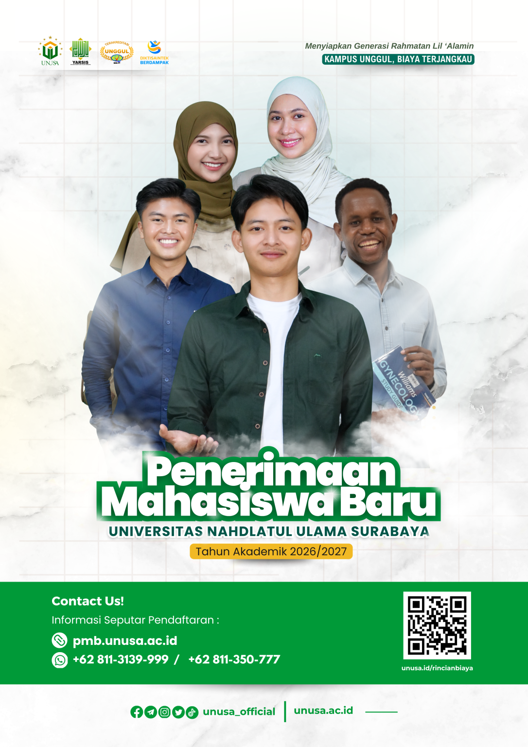 Pendaftaran Mahasiswa - UNUSA